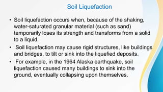 A presentation on earthquake | PPTX