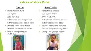 Creche and Non Creche Child compare.pptx