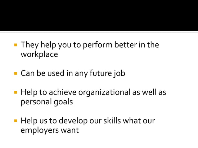 A presentation on employability skills | PPTX