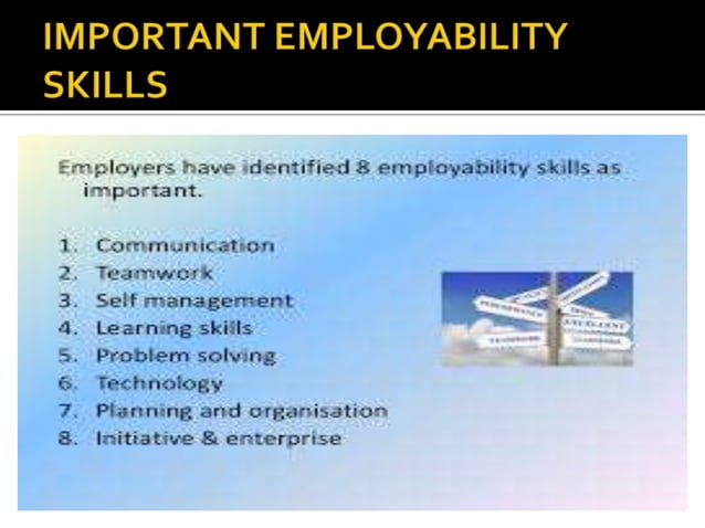 A presentation on employability skills | PPTX