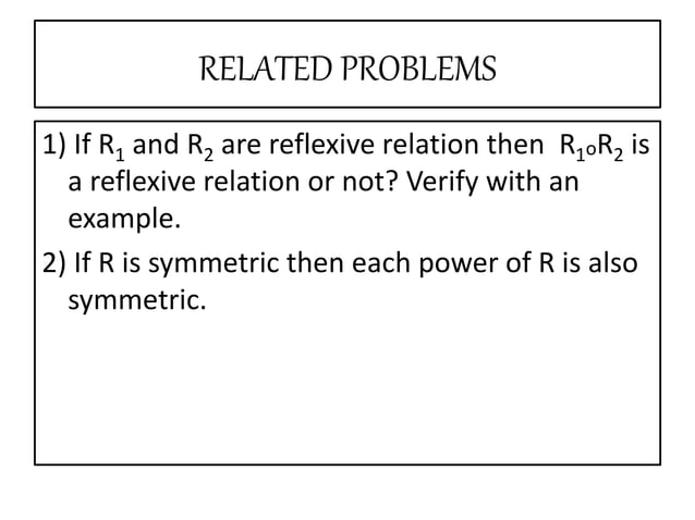 A Presentation On Fuzzy Equivalence Relations Pptx
