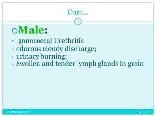 A presentation on gonorrhea | PPTX