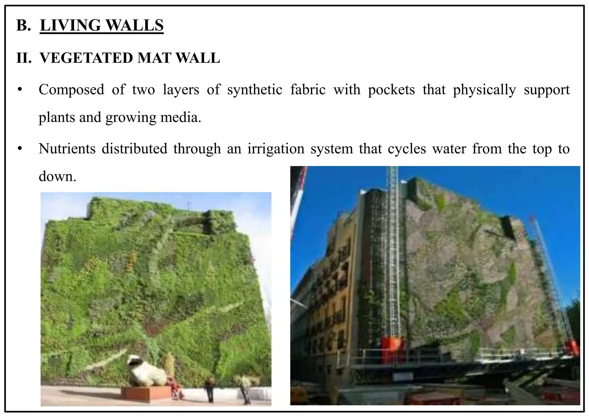 A presentation on green roofs and green walls | PDF