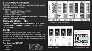 A presentation on high rise | PDF