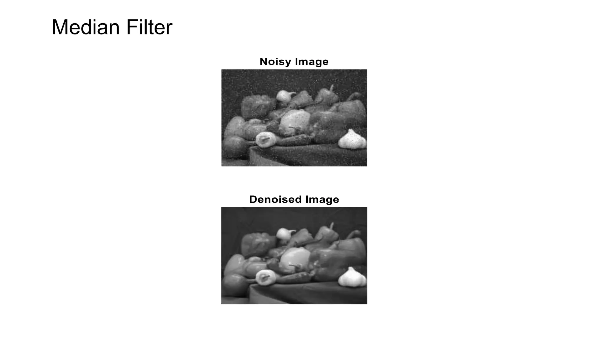 A Presentation on various techniques used in Image Filtering | PPTX