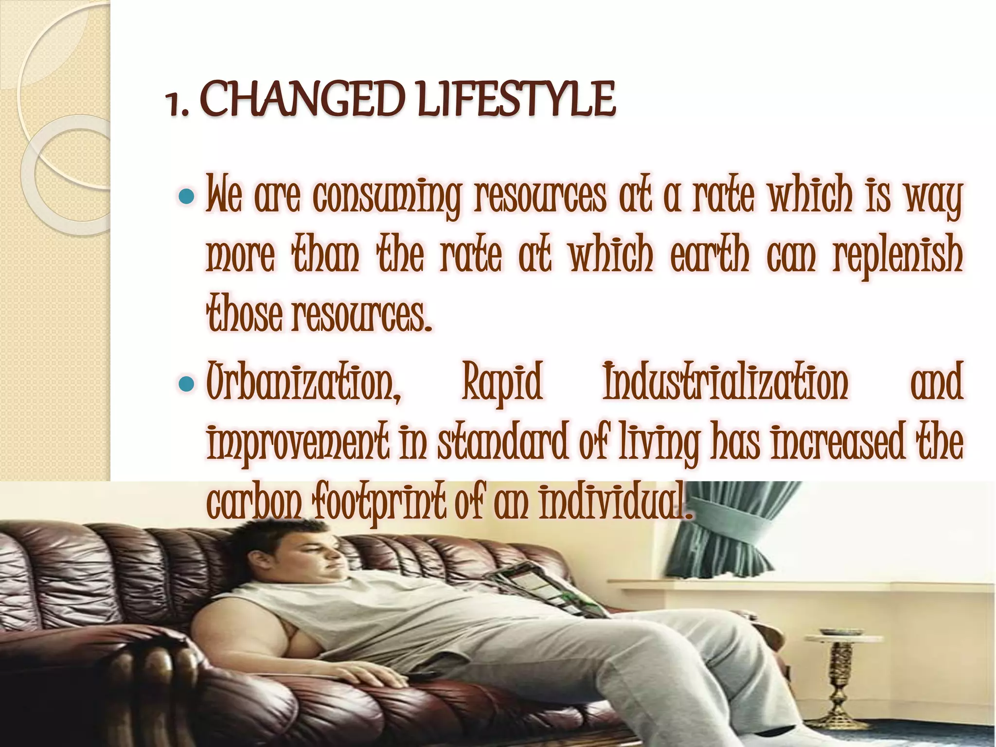 A presentation on impact of human activities on weather and climate | PPTX