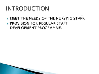 A PRESENTATION ON IN-SERVICE EDUCATION FROM NURSING EDUCATION | PPTX