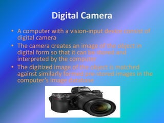 A presentation on input devices | PPTX