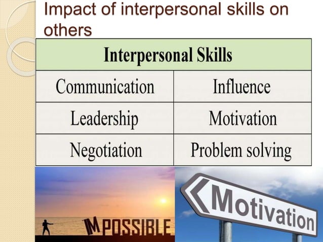 A presentation on interpersonal skills | PPTX