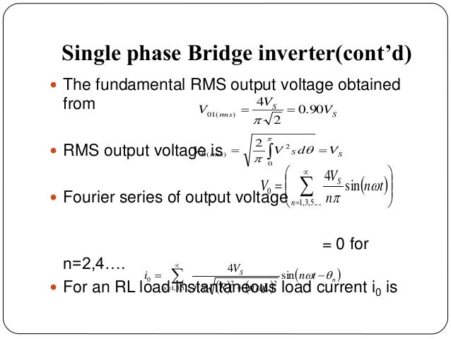A presentation on inverter by manoj