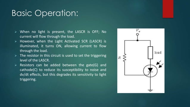 A presentation on light activated-scr | PPT
