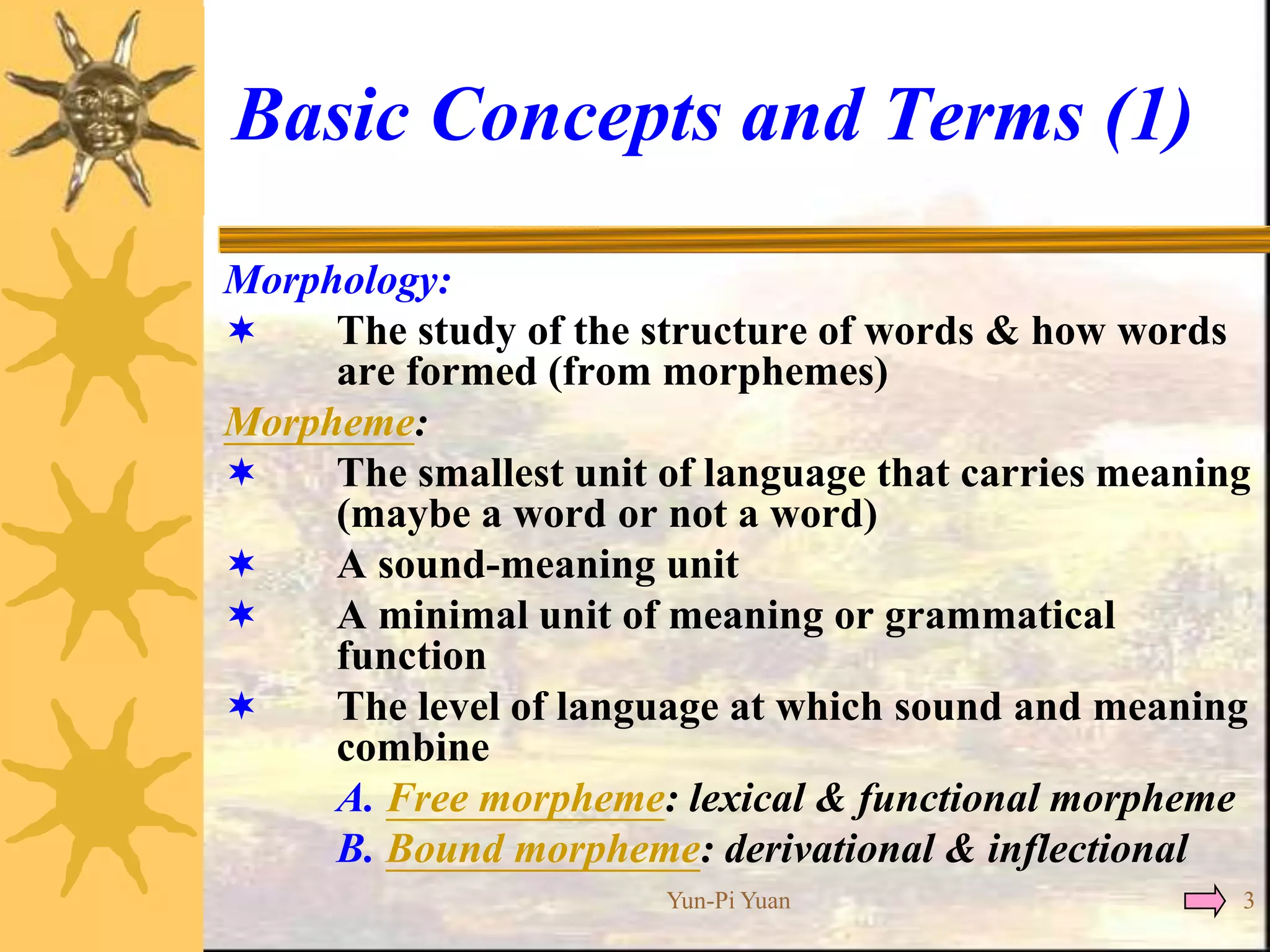 A presentation on_morphology_and_syntax | PPT