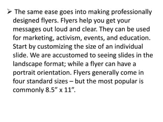A presentation on ms office | PPTX