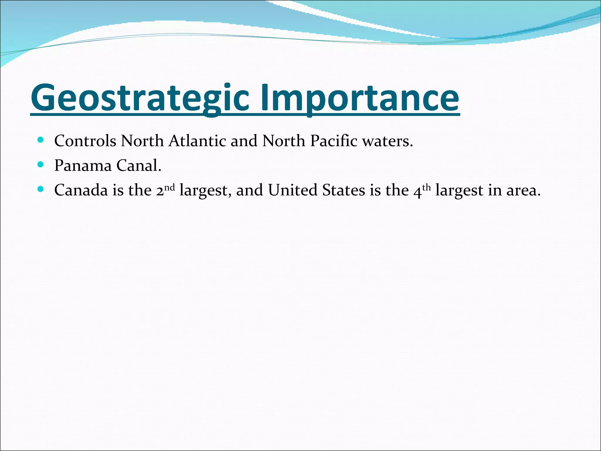 A presentation on north america | PPT