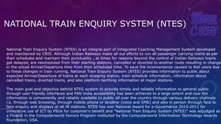 A Presentation on Railway Passenger Reservation System (PRS) by Sourabh ...