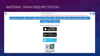 A Presentation on Railway Passenger Reservation System (PRS) by Sourabh Kumar | PPTX
