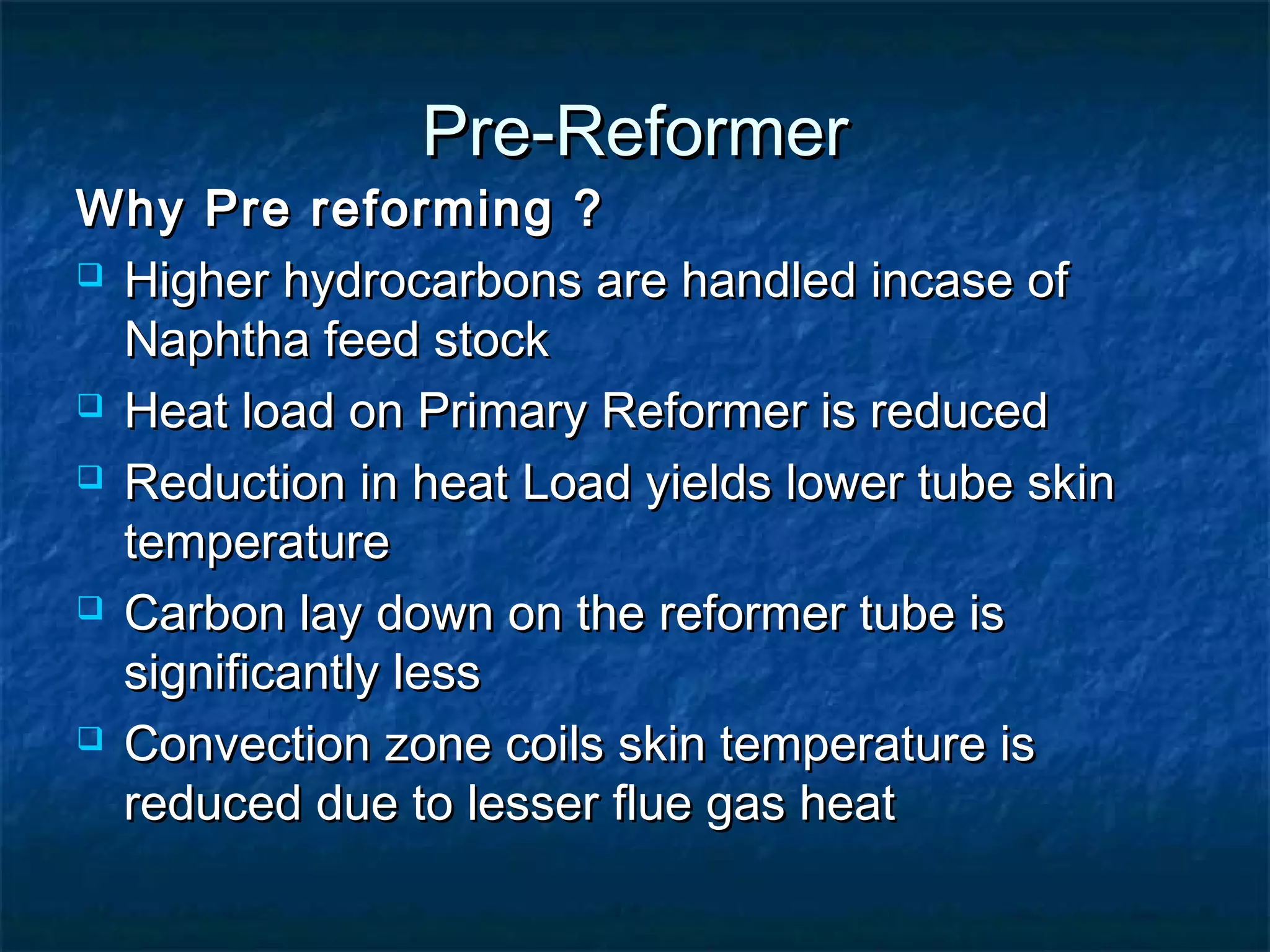 A presentation on reformer new | PPT