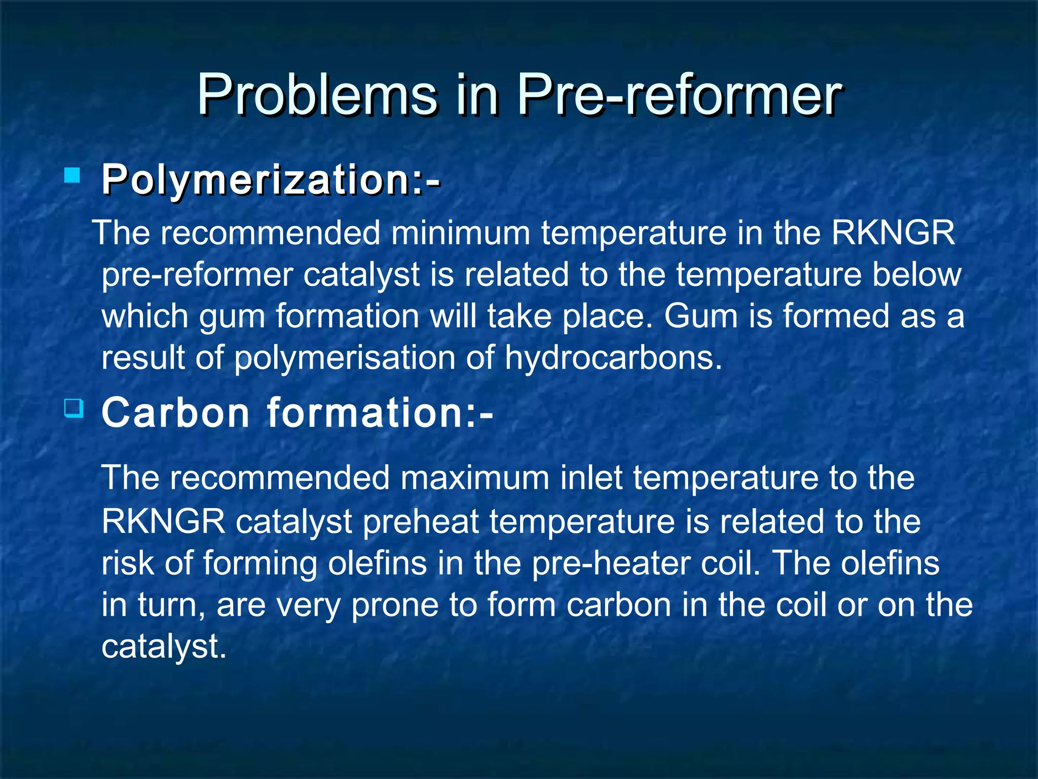 A presentation on reformer new | PPT