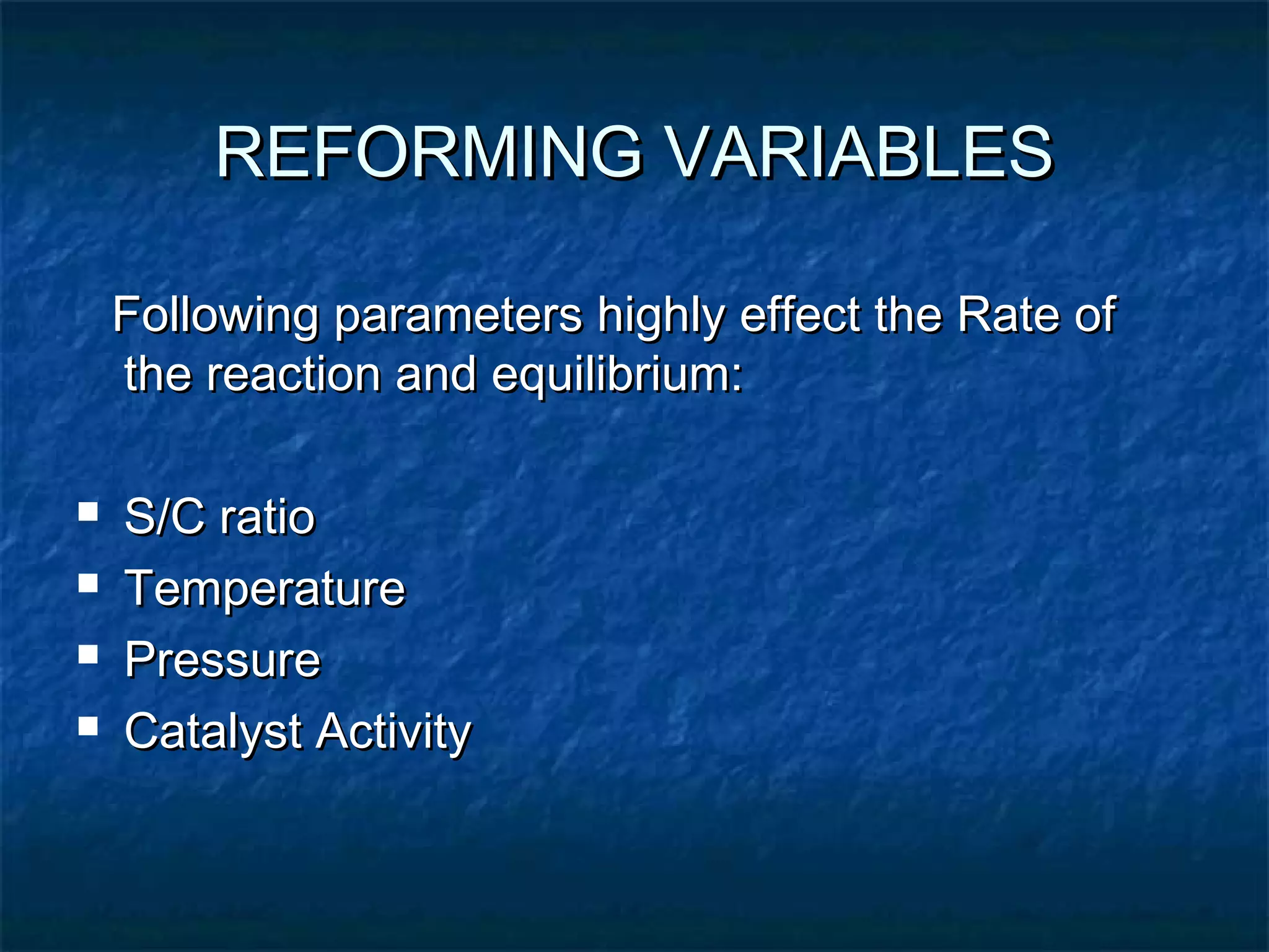 A presentation on reformer new | PPT
