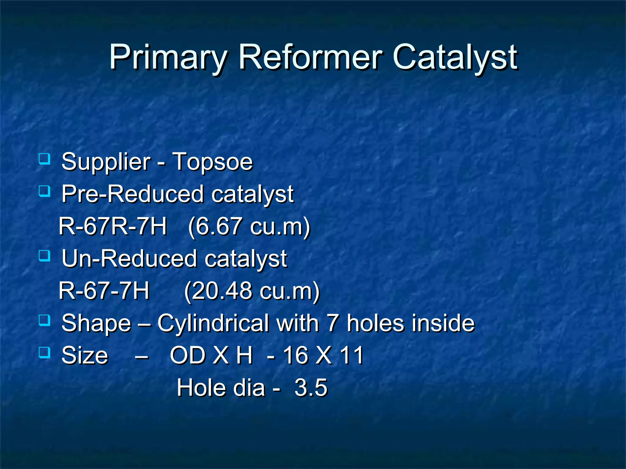 A presentation on reformer new | PPT