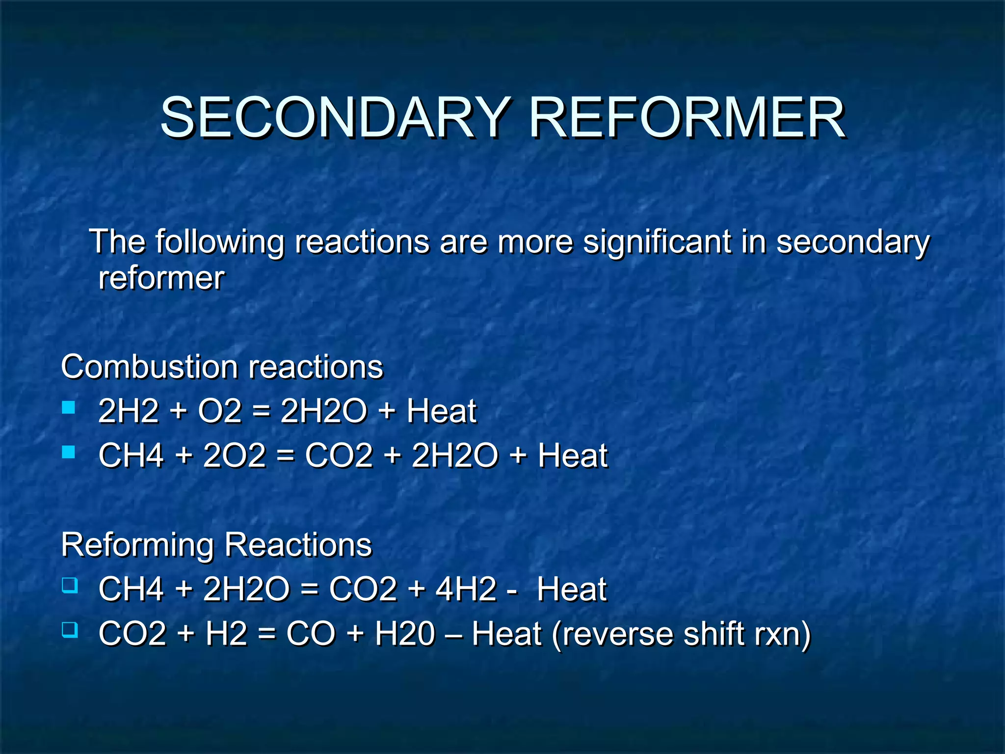 A presentation on reformer new | PPT