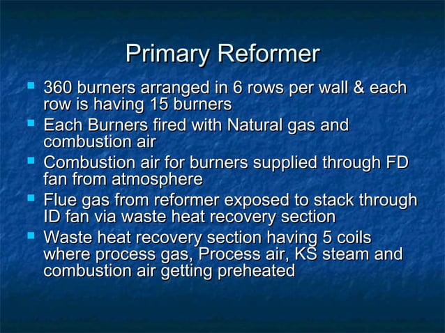 A presentation on reformer new | PPT | Chemistry | Science