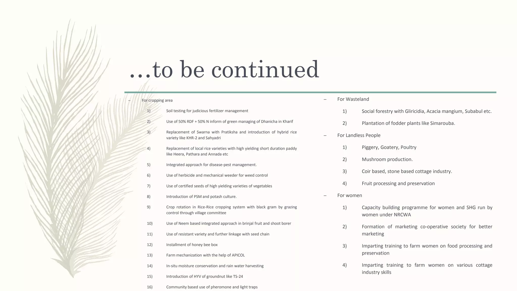 A Presentation on Rural Agricultural Work Experience (RAWE) | PPTX