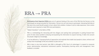 A Presentation on Rural Agricultural Work Experience (RAWE) | PPTX