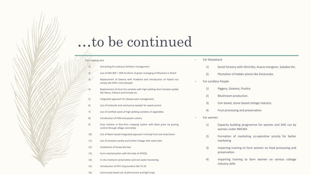 A Presentation on Rural Agricultural Work Experience (RAWE) | PPTX