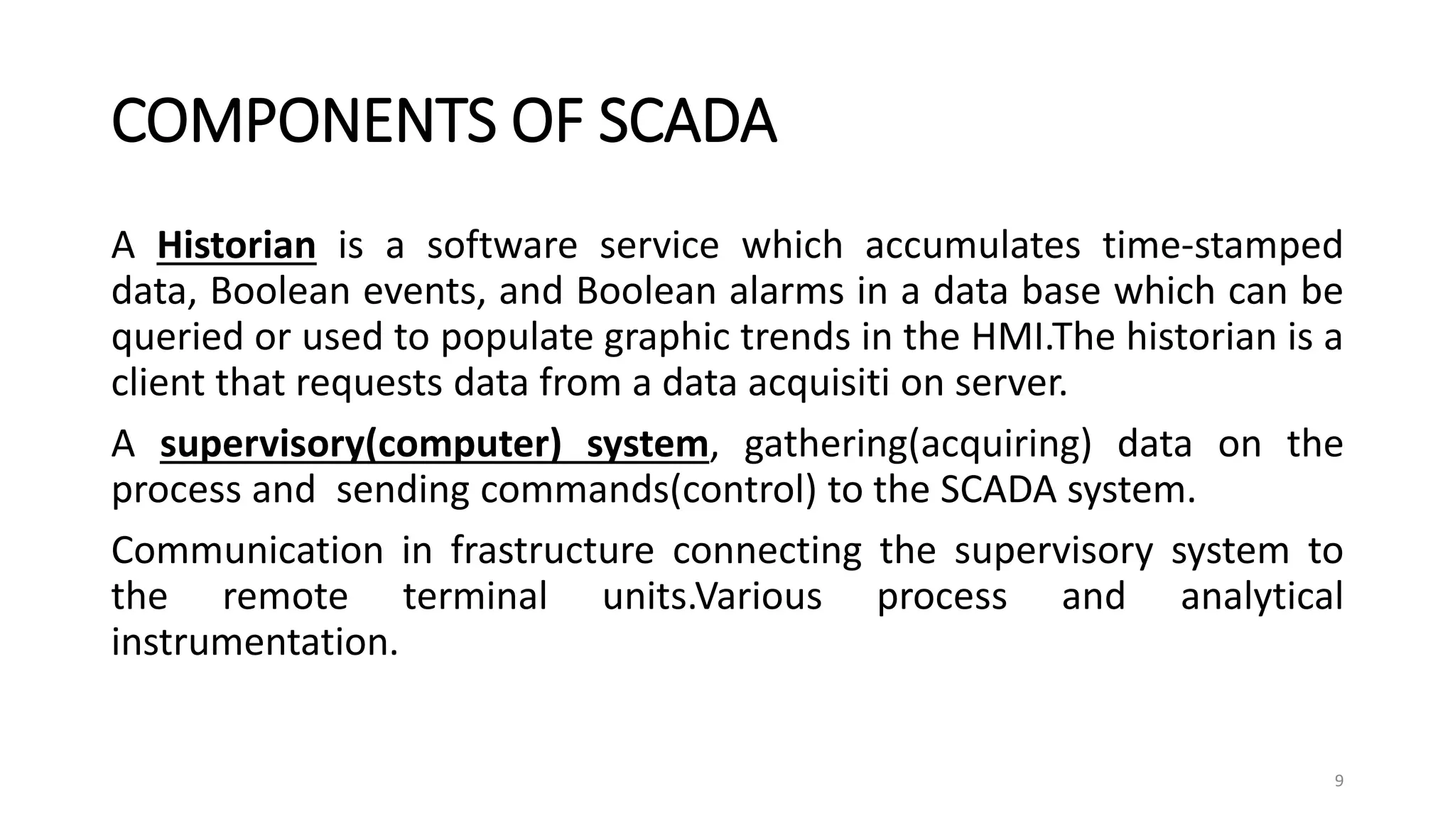 A presentation on scada system | PDF