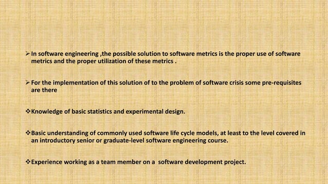 A presentation on software crisis