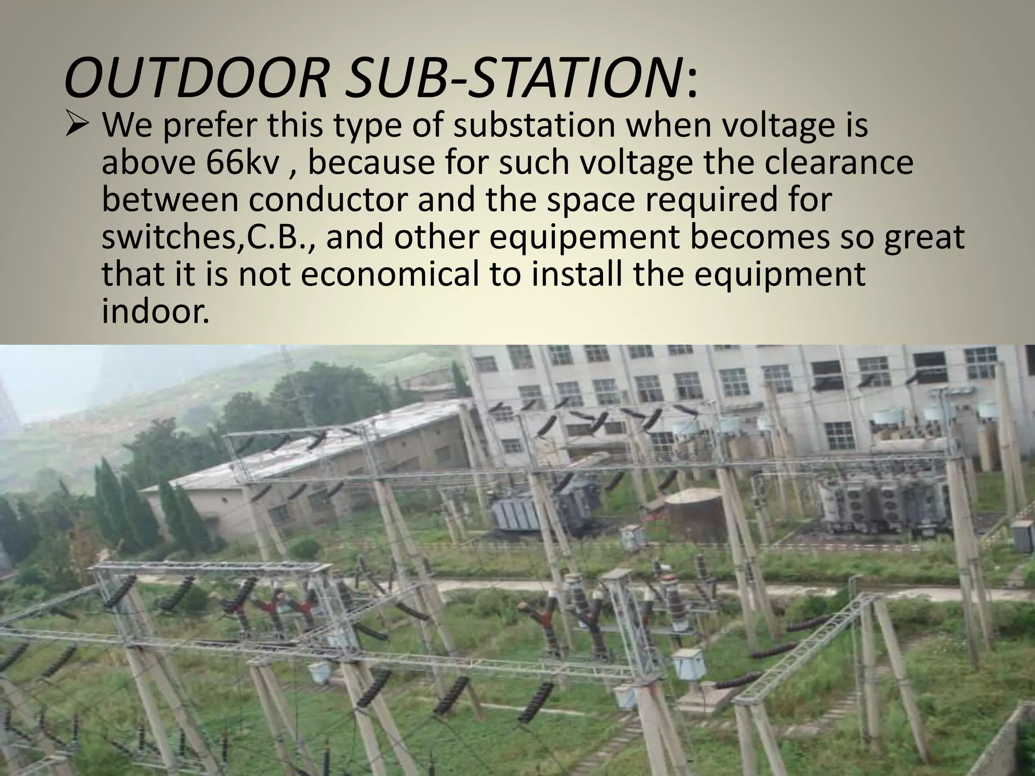 SUBSTATION OVERVIEW - A presentation on substation | PPTX