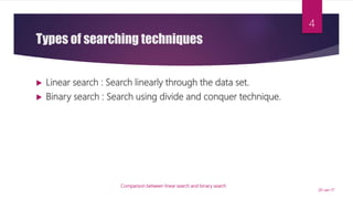 A presentation on the comparison on complexity between | PPTX | Search ...