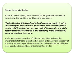 A presentation on the first Prime Minister of india, Jawaharlal Nehru ...