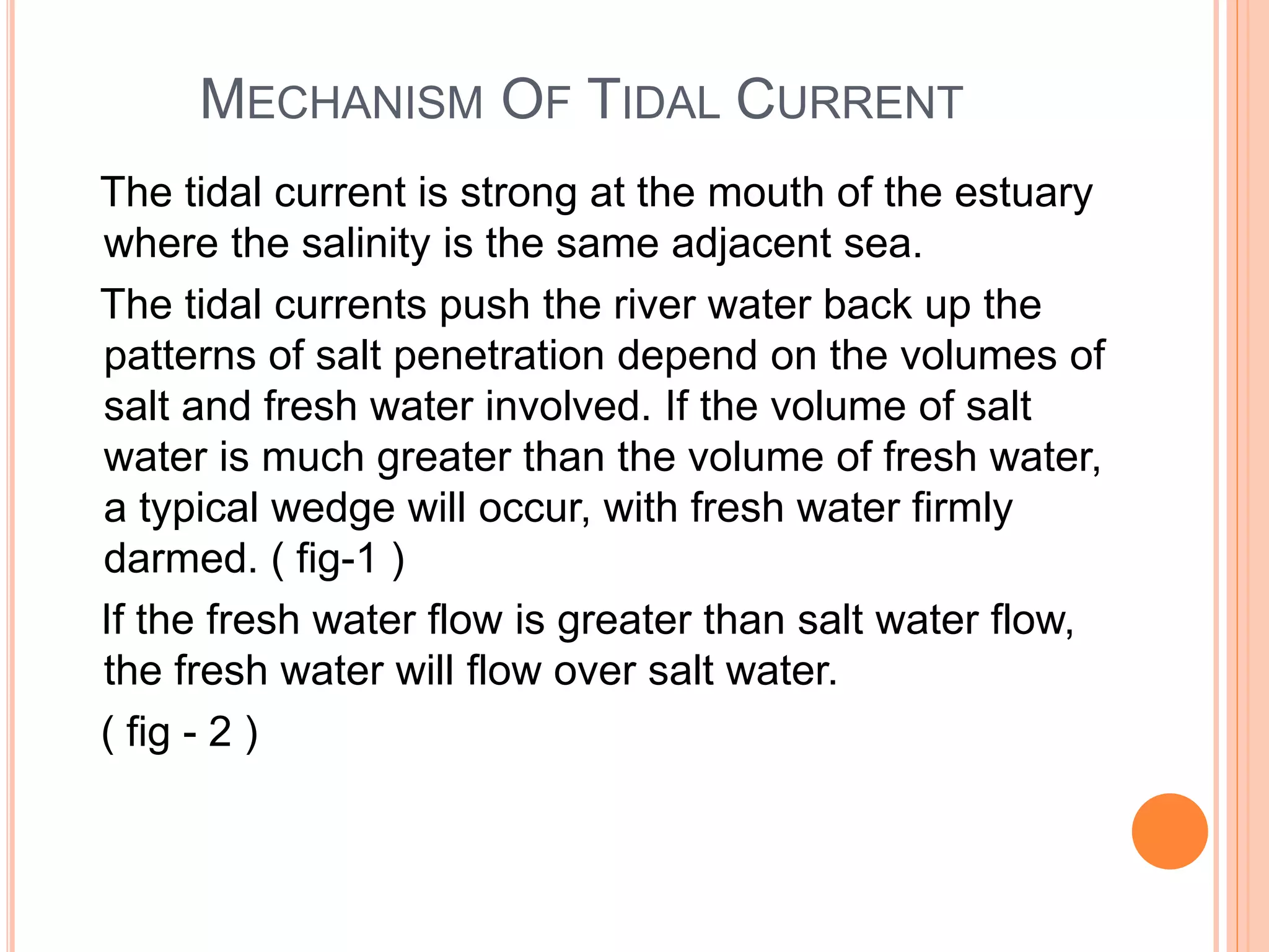 A presentation on tidal current & it’s mechanism | PPTX