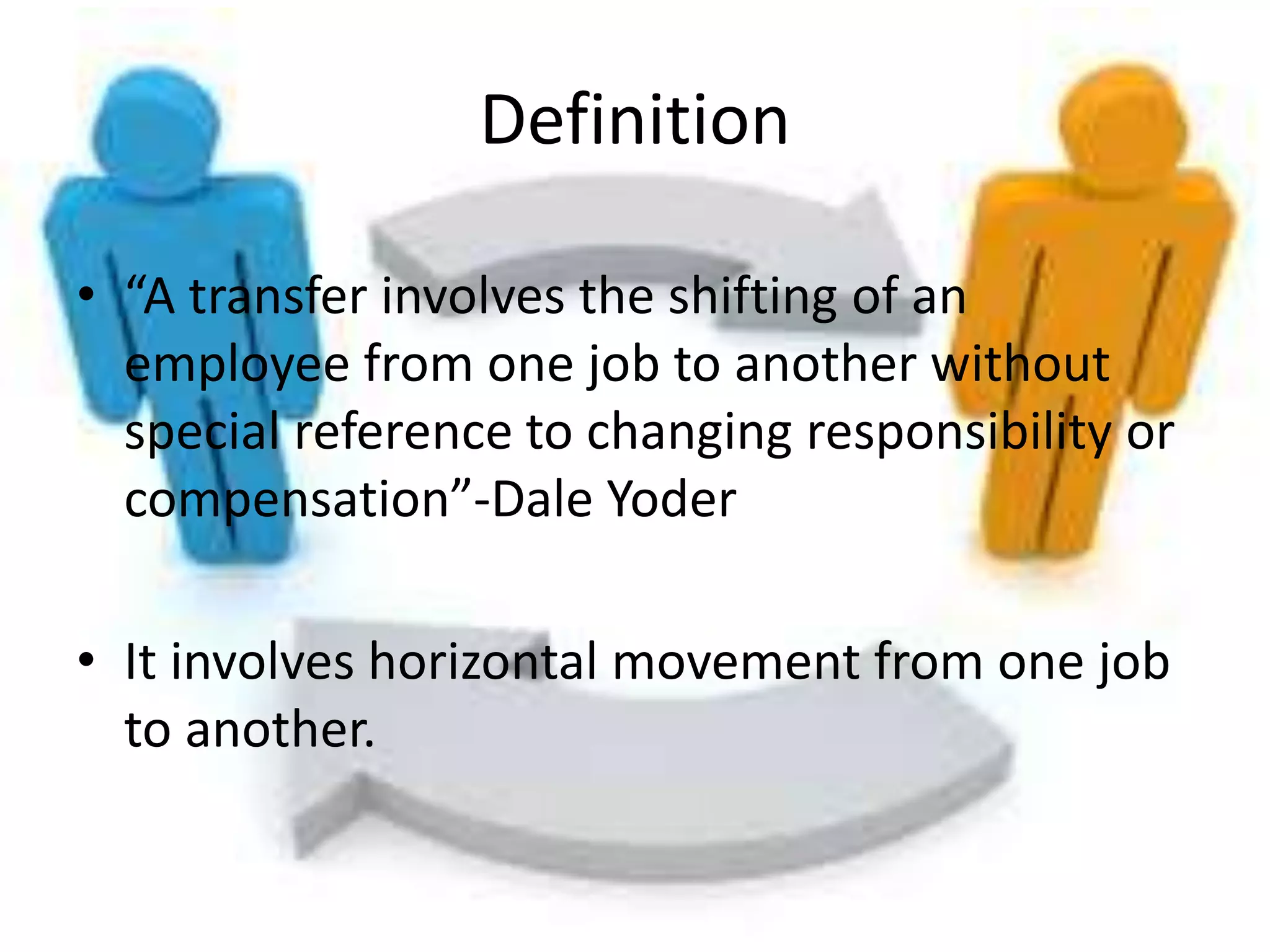 A presentation on transfer | PPTX