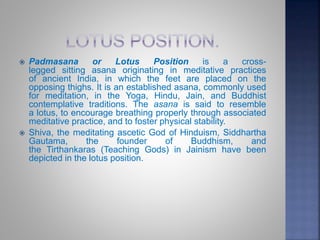 A presentation on yoga | PPTX