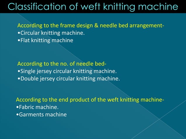 Weft Knitting | PDF