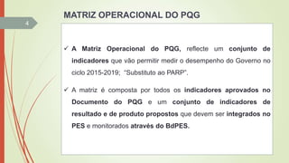 Apresent Matriz Operacional PQG 2015_2019 chimoio.ppt