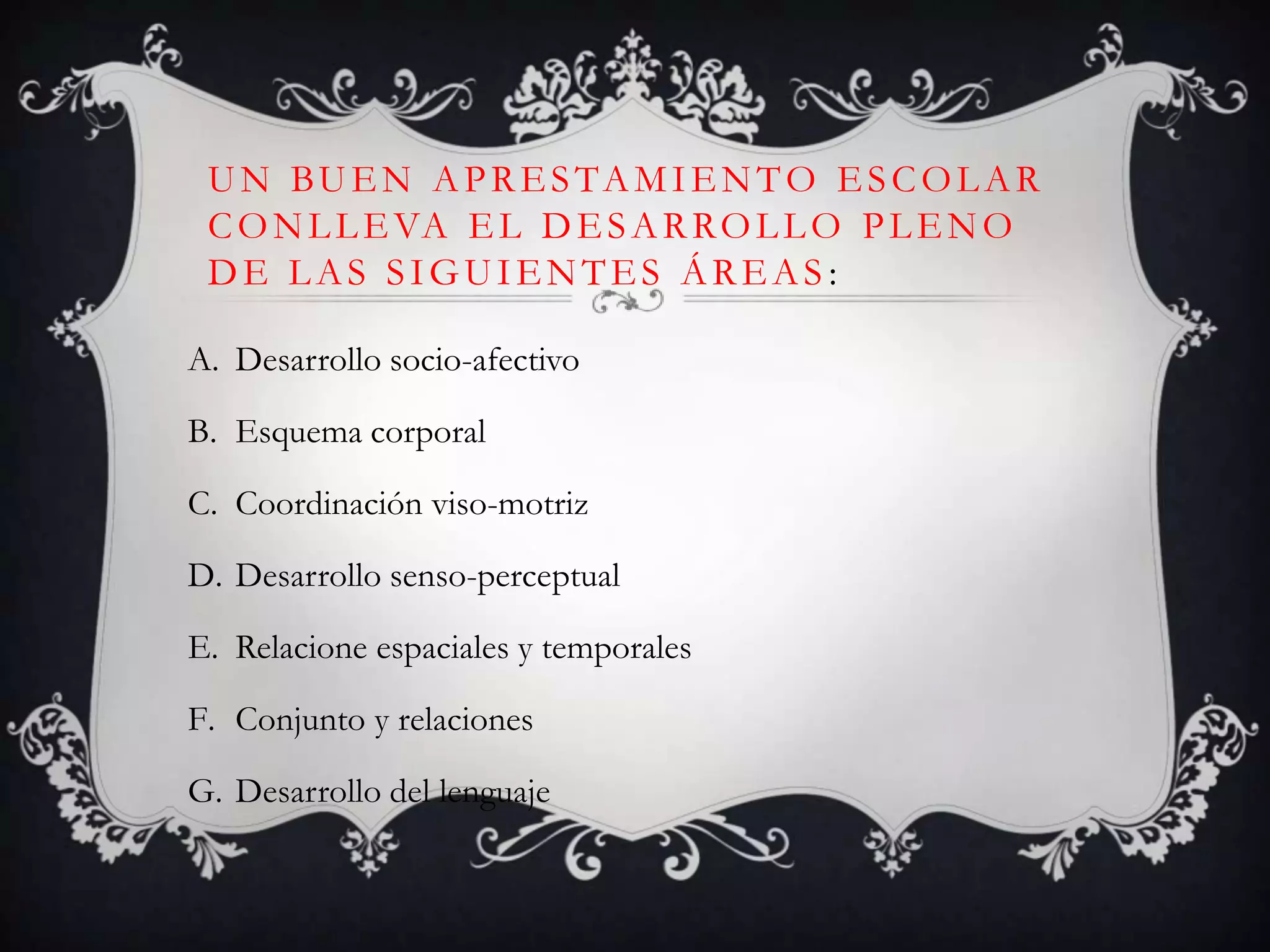 Aprestamiento escolar | PPTX | Education