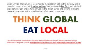 A preview of qsr business | PDF