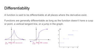 Ap review session continuity, differentiability and major theorems | PPT