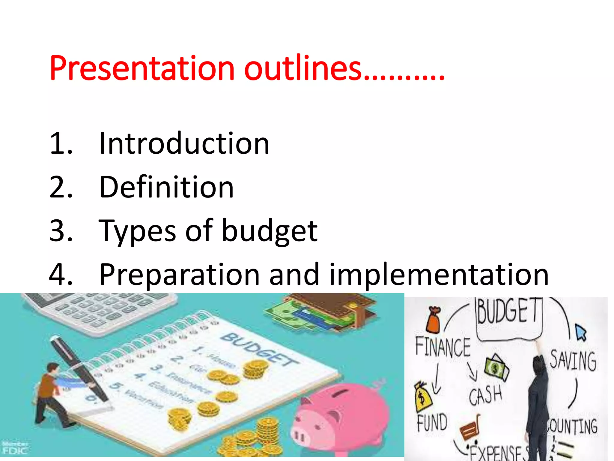Budget - Hospital Budget - Unit: 4 (a) Ravinandan A P | PPT