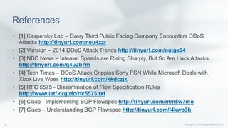 DDoS Mitigation using BGP Flowspec | PDF