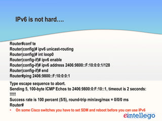 Rapid IPv6 Deployment for ISP Networks | PPT