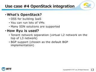 Ryu SDN Framework | PDF