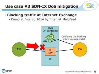 Ryu SDN Framework | PDF