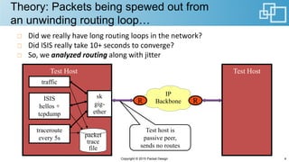Routing, Network Performance, and Role of Analytics | PPTX