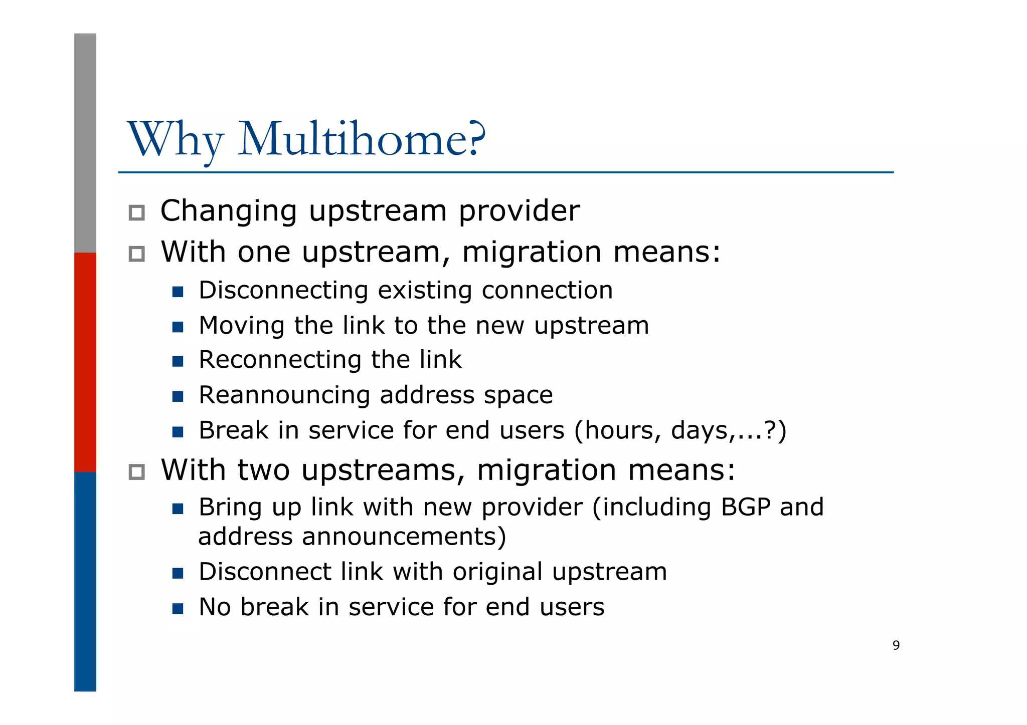 BGP Multihoming Techniques | PDF