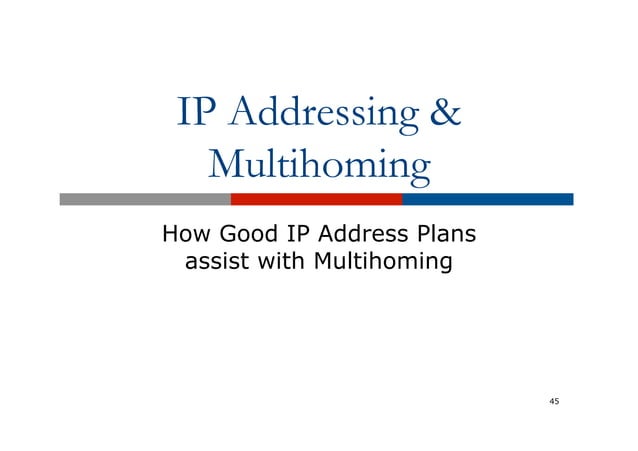 BGP Multihoming Techniques | PDF